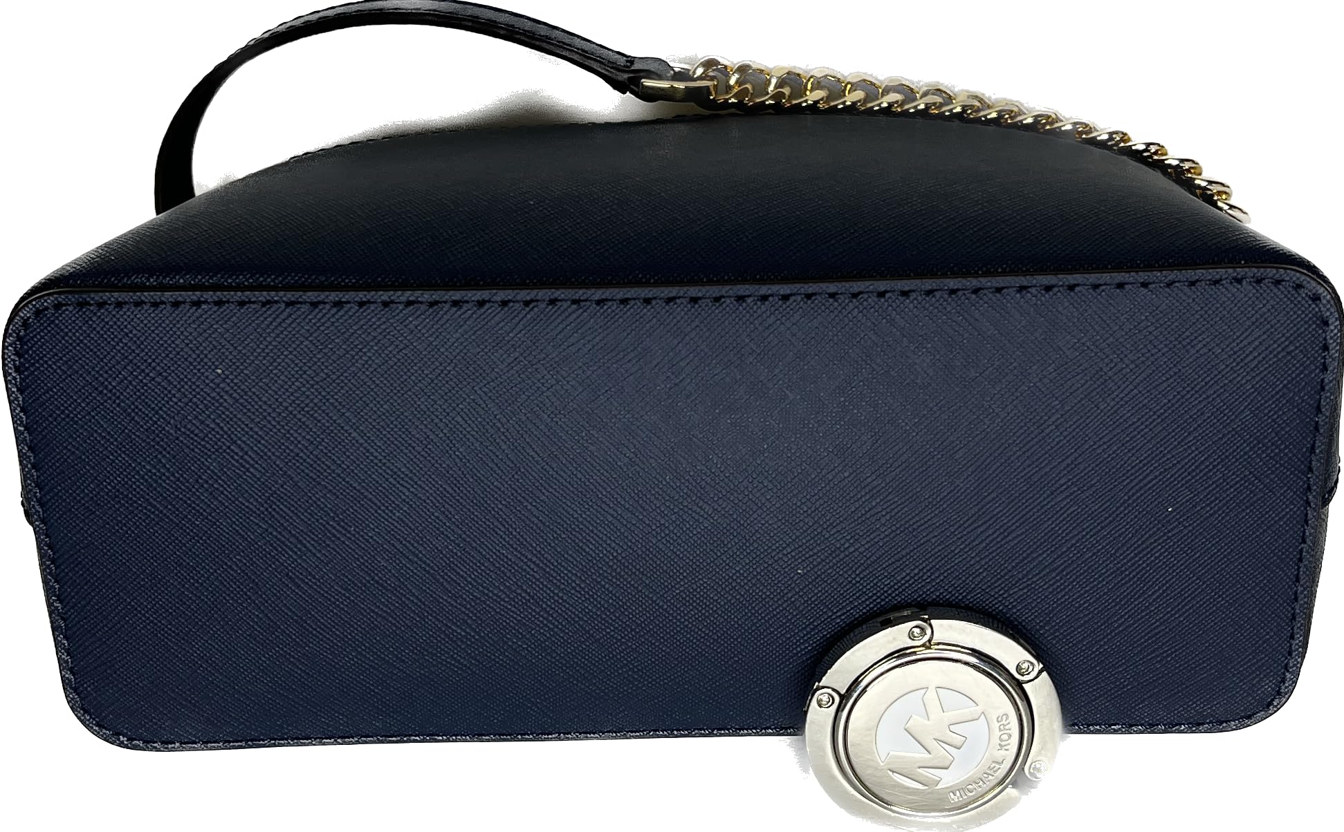 Michael Kors MICHAEL Michael Kors Jet Set Travel MD Dome XCross Crossbody bundled with SM TZ Coinpouch Purse Hook (Pink)