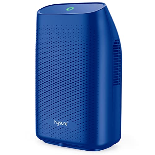 Hysure Dehumidifier for Home, 70oz Electric Gun Safe Portable Dehumidifiers for 500 Sq.ft, Quiet Small Dehumidifier Auto Shut off for Basement Bathroom Bedroom Office Laundry Room RV