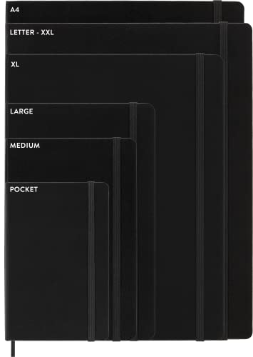 Moleskine Classic Notebook, Pocket, Ruled, Coral Orange, Hard Cover (8051272893571)