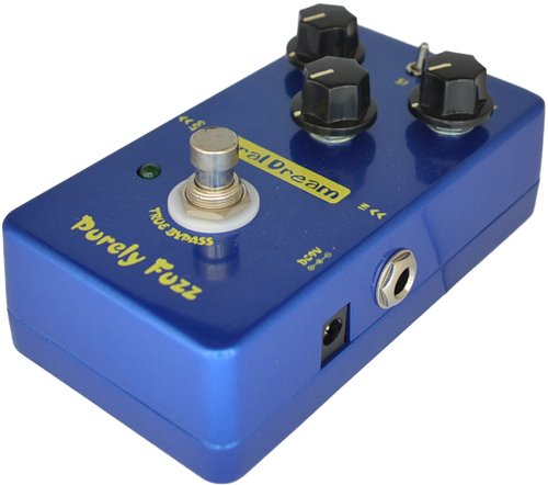 Aural Dream Purely Fuzz Guitar effect pedal includes Classic 60s' and 70s' Fuzz tone for 2 modes Fuzz,True Bypass