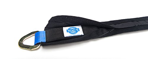 Mac's Tie Downs 416002 Black 20" Fleece Sleeve Strap Protector