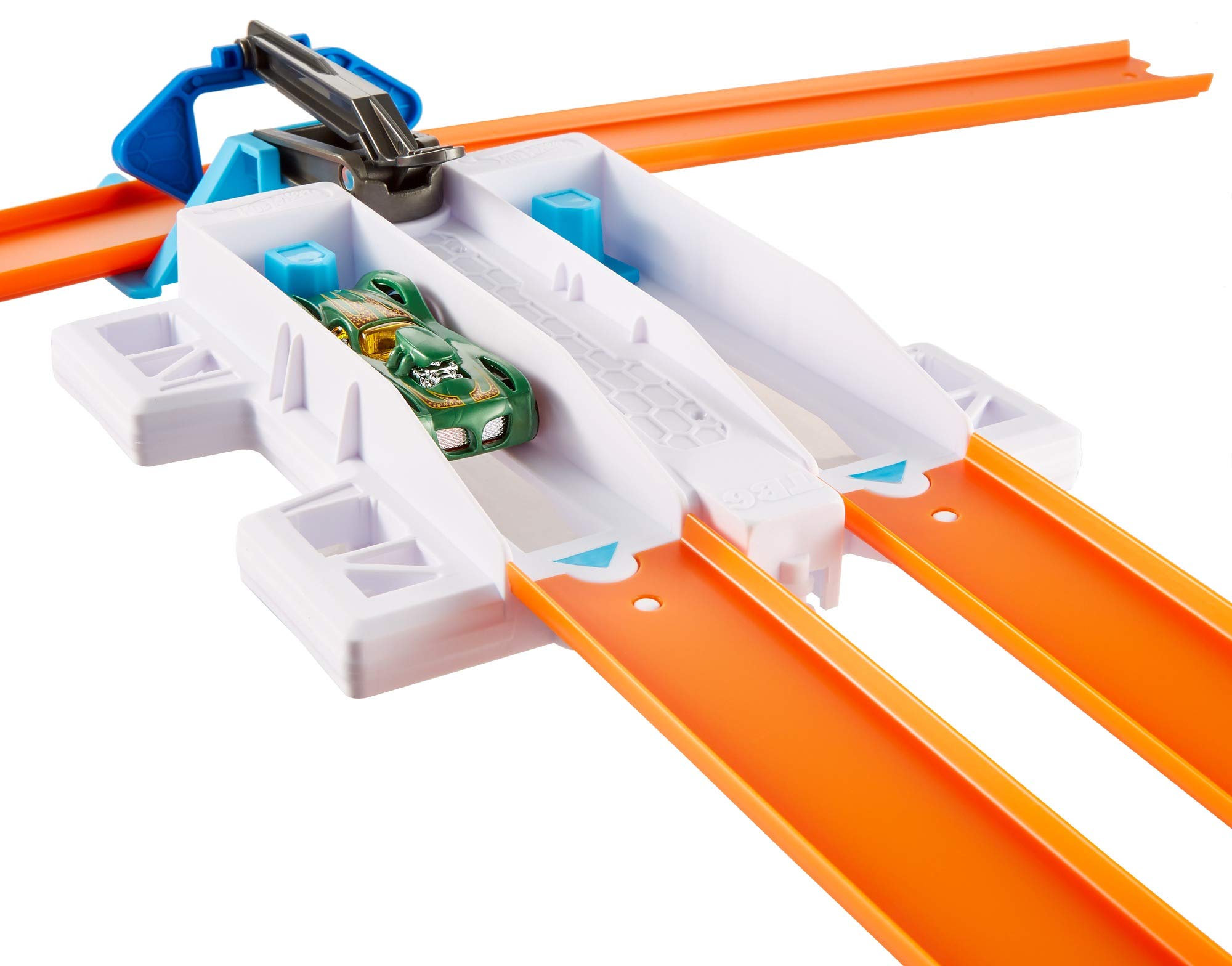 Hot Wheels Track Builder 2-Lane Launcher Playset