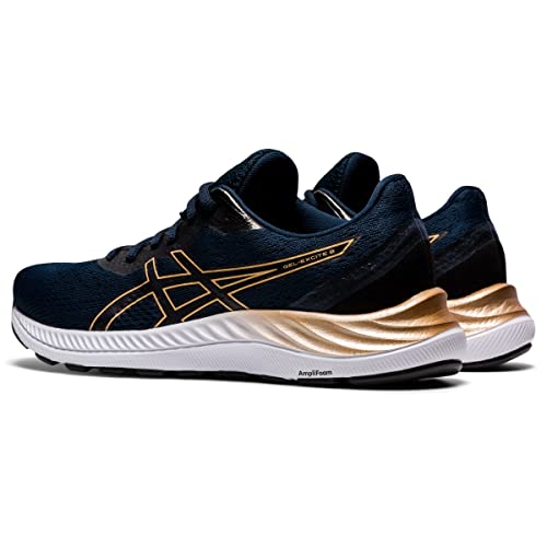 ASICS Women's Gel-Excite 8 Running Shoes, 7.5, French Blue/Champagne