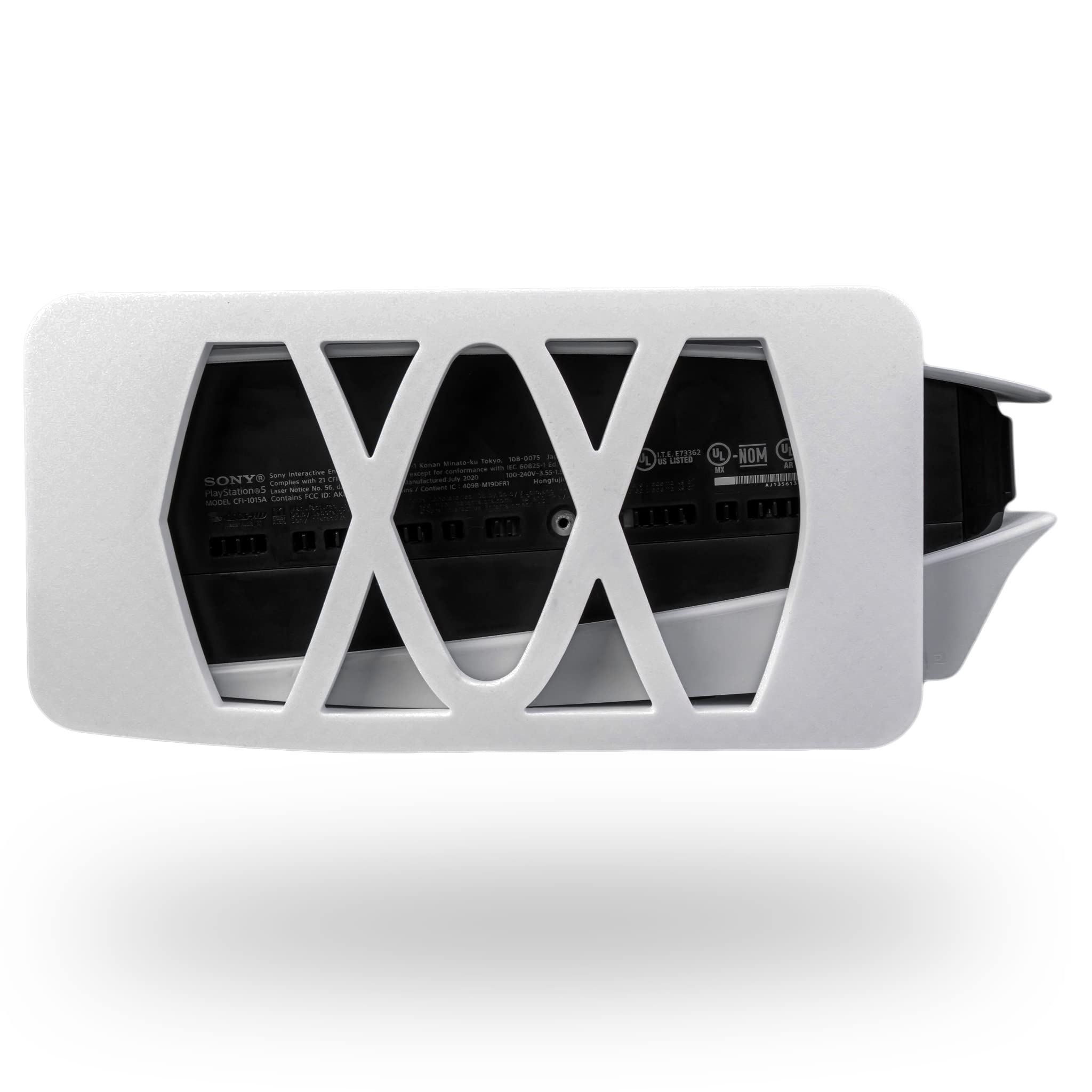 Glistco Stealth Mount Compatible with PS5 - White Disc