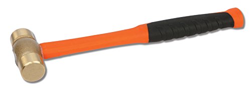 Performance Tool W1137 Solid Brass Hammer, 16 oz