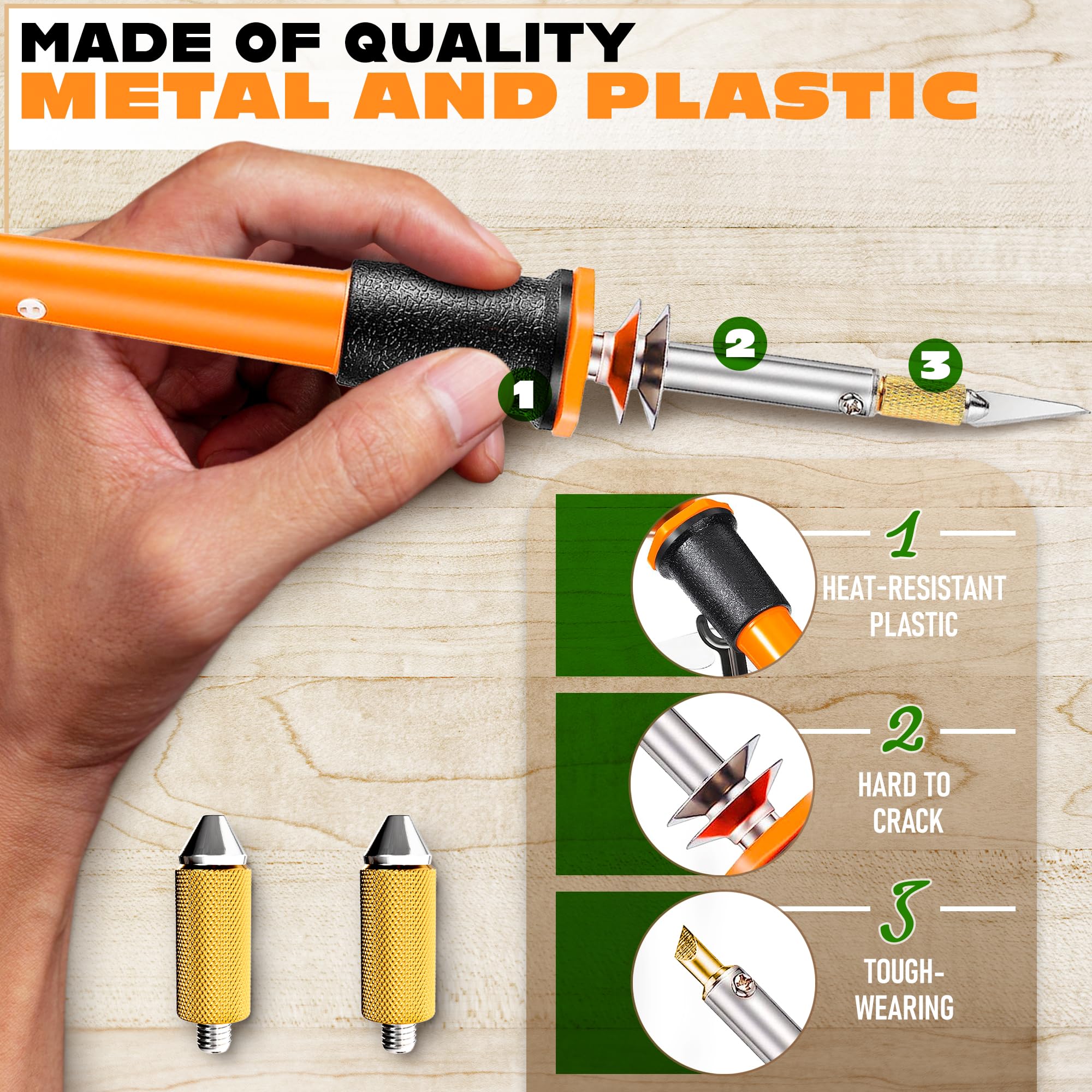 Hot Knife Plastic Cutter Tool Electric Wood Burning Kit - Electric Cutting Tools for Crafts Hot Knife Cutting Tool for Plastic Wood Burning Tool - Electric Hot Knife Cutter Woodburning Tools Xmas Gift