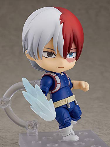 Good Smile My Hero Academia: Shoto Todoroki (Hero's Edition) Nendoroid Action Figure, Multicolor