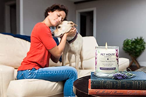 One Fur All - 100% Natural Plant-Based Wax Candle, 30+ Fragrances - Pet Odor Eliminator, Appx 60 Hours Burn Time, Scented Jar Candles β Pet House Candle, (Pack of 1, Fresh Citrus)