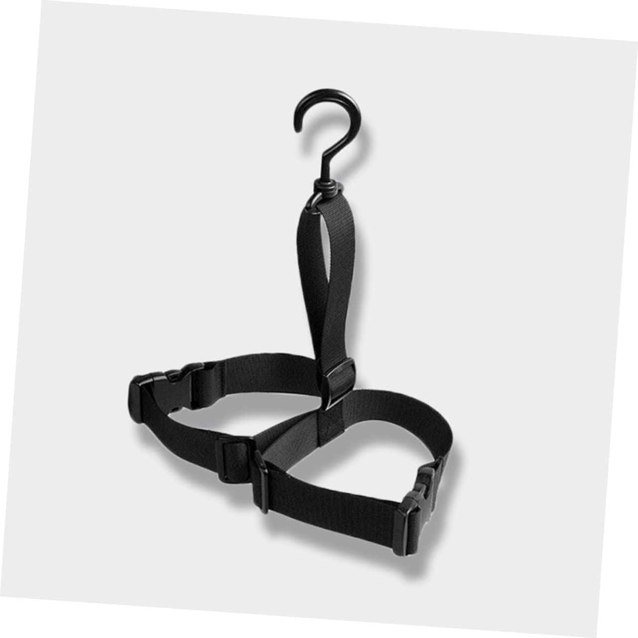 Toddmomy Shoe Rack Boot Hanger Outdoor Clothes Drying Rack Belt Hanger 2 Sets Wader Boot Dryer Multifunctional Boot Drying Rack Wader Storage Rack Hanging Strap Fishing Boot Accessory Black