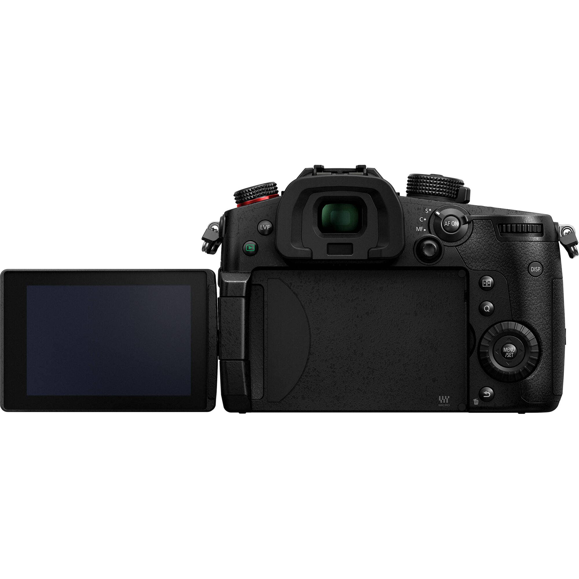 PhoenixPhoto | Panasonic Intl Lumix GH5M2 GH5 II Mirrorless Camera with 12-60mm f/2.8-4 Lens + 2X SanDisk 64GB Ultra Memory Cards,UV Filter, Lightweight 72inch Tripod,(32pc Bundle) PADCGH5M2LB2