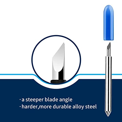 Explore Deep Cut Blade with Hosing for Cricut Maker, Explore Fabric Blade,Fabric Bonded Blade and Housing Compatible with The Explore One, Explore, Explore Air, Explore Air 2 and Explore Maker 3。(black)