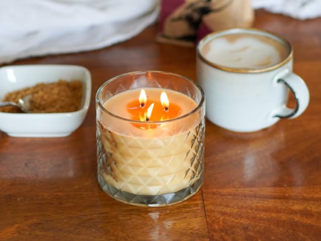 Gold Canyon™ - Sugar Cookie Scented Candle, Three-Wick, 100% Natural Soy Wax, Notes of Creamy Butter, Sweet Sugar, and Smooth Vanilla