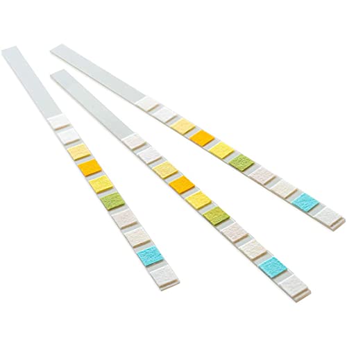 One Step Pet Urine Test Strips, 50 x Urinalysis Parameter Tests for Dogs, Cats, Vets & Animals. Accurate Testing for Veterinarians Detects UTI, Diabetes, Bladder, Kidney, Liver, SG, pH, Glucose