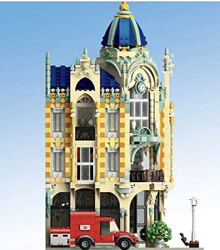 General Jim's Corner Post Office Modular Building Set - 3-Story Design with Post Office, Art School, Pottery Studio, Red Mail Truck & Realistic City Details for Architecture Lovers