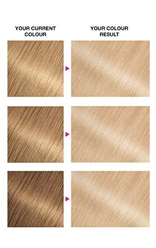 Garnier Olia Very Light Blonde Permanent Hair Dye, No Ammonia for A Pleasant Scent, Up To 100% Grey Hair Coverage, Maximum Colour Performance, 60% Oils - 10.0 Very Light Blonde