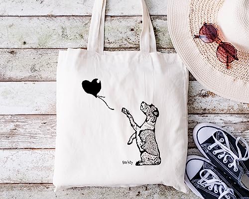 Pet Studio Art Barksy - Balloon Dog Tote Bag