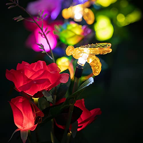 lynn LED Solar Garden Light Outdoor Pathway,Lamp for Home Yard Landscape Decoration
