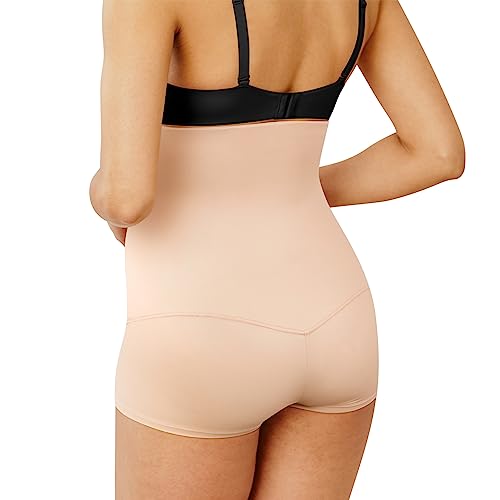 Maidenform Women's Minimizing Hi-Waist Fajas Shapewear FL2107, Latte Lift, Medium
