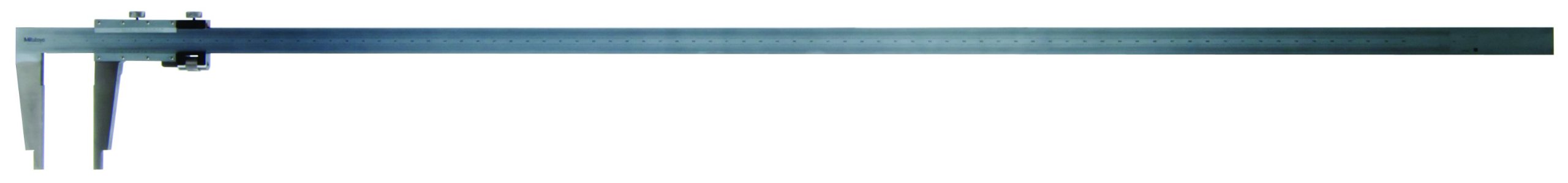 Mitutoyo 160-102 Vernier Caliper, Stainless Steel, Nib Style Jaw, 0-24" Range, +/-0.002" Accuracy, 0.001" Resolution