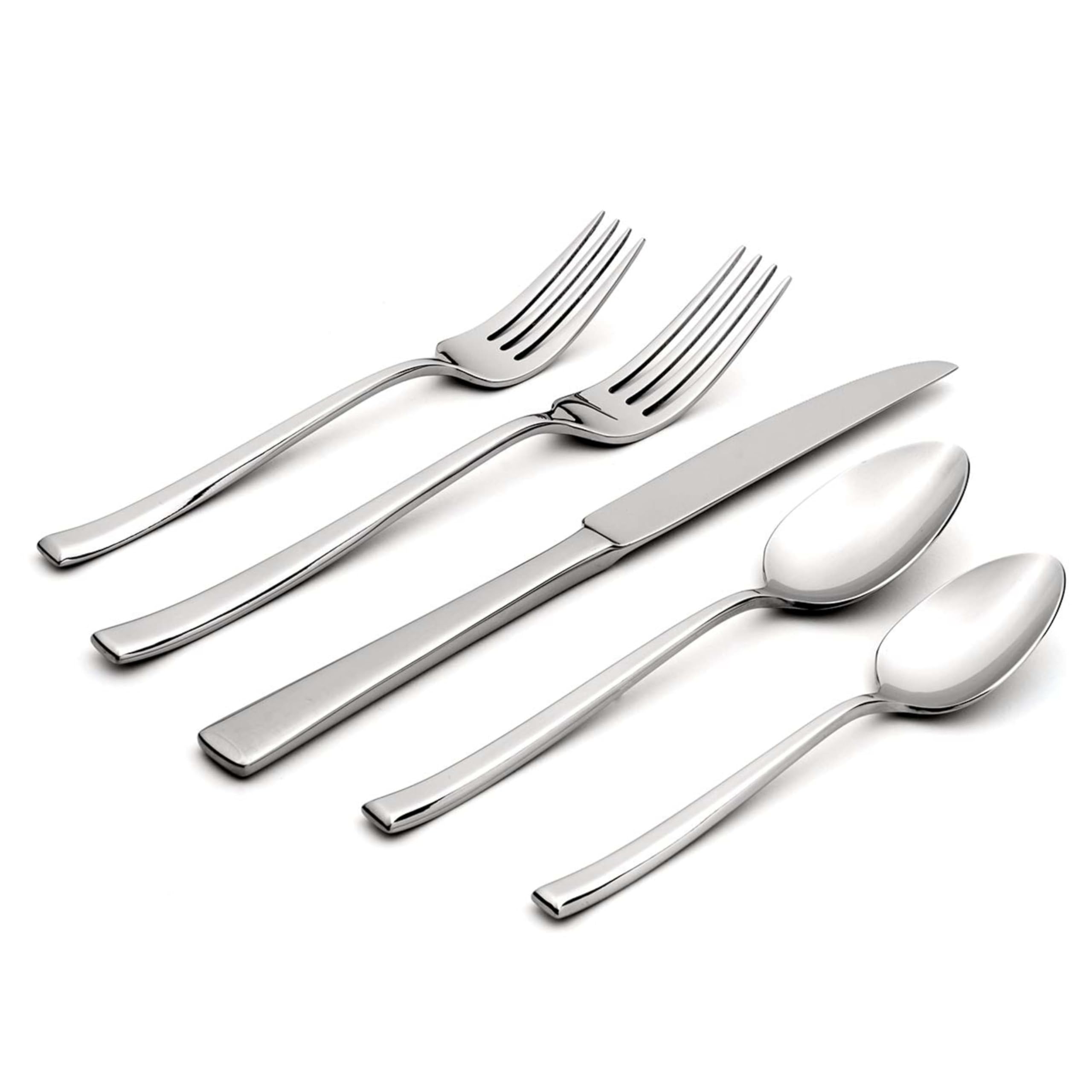 Oneida Pearce 20 Piece Fine, Service for 4 Flatware Set, 20PC FW, STAINLESS