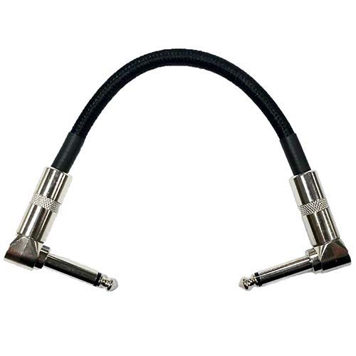 Hughes & Kettner Red Box 5 Guitar Cabinet Simulator with 6" Patch Cable R Angle (2-Pieces) Bundle