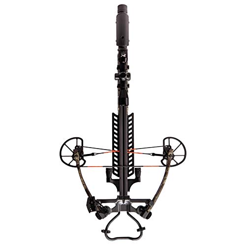 Bear X Constrictor Ready to Shoot Crossbow Package with Scope, Quiver, Bolts, Cocking Rope, and Wax, Strata Finish