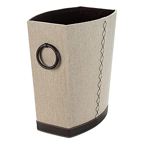Organize It All Multi-Purpose Basket | Dimensions: 8" x 13.5" x 12" | Open Top | Great Storage | Home Organization | Handles for Easy Movement | Great for Office | Living Room | Beige