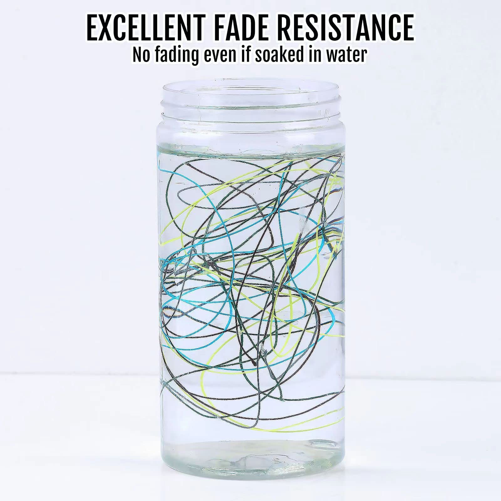 ANGRYFISH AGYX9 Braided Fishing Line-Zero Stretch-Abrasion Resistant-Super Strong-Excellent Stretch Smoothness (15lb-0.10mm-300m, Yellow)