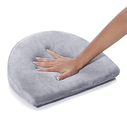 OCCObaby Pregnancy Wedge Pillow for Sleeping | Small Wedge Pillow for Travel for Back Support | Wedge Pillow for Side Sleeping | Belly Wedge Pillow