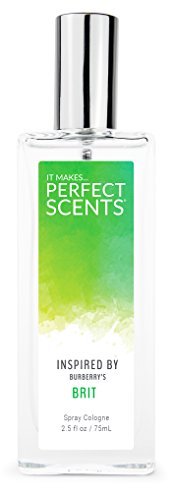 Perfect Scents Fragrances, Inspired by Burberry Brit, Women’s Eau de Toilette, Vegan, Paraben Free, Never Tested on Animals, 2.5 Fluid Ounces