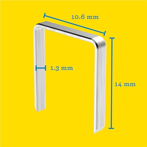 Rapid High Performance Staples, Diverging Points, No.140, Leg Length 14 mm, 40109576-648 Pieces