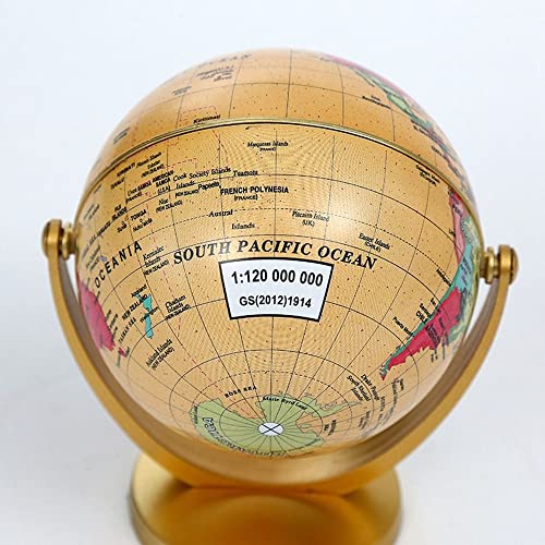 Globe Small Ornament Creative Mini Teacher Display Supplies Bookcase Decor Not Fade Water Proof Teaching Desktop Ornament(White)