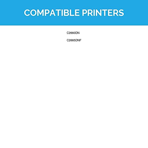 LD Products Compatible 593 Replacement for Dell C2660dn & C2665dnf High Yield Printer Toner Cartridges (3 Black 593-BBBU, 1 Cyan 593-BBBT, 1 Magenta 593-BBBS, 1 Yellow, 593-BBBR, 6-Pack)