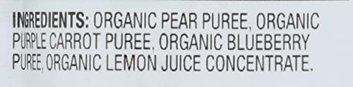 Plum Organics, Baby Food Blueberry Pear And Purple Carrot Organic, 4 Ounce