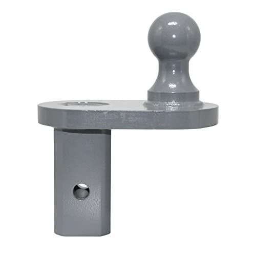 GNXA4085 Gooseneck Ball Extender, Heavy Trailer Hitch for B&W Trailer Hitches Turnoverball Gooseneck Hitch Extender, 4 Inches Offset, 20000 lbs GTW/ 5000 lbs VTW, 2-5/16 Inch Diameter Ball