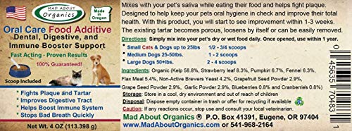 Mad About Organics Daily Oral Care Powder 4oz