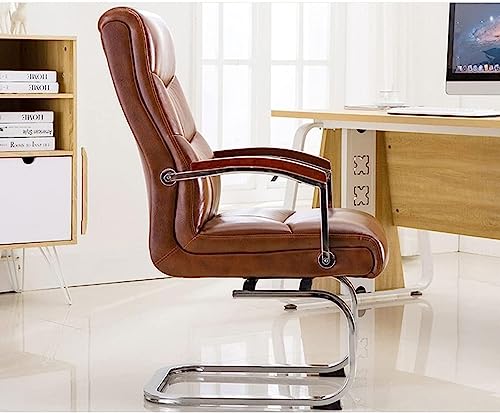 WHLONG Home Office Chairs, Ergonomic Executive Chair for Home, PU Leather High Back Computer Chair Executive Chairs(Color:A)