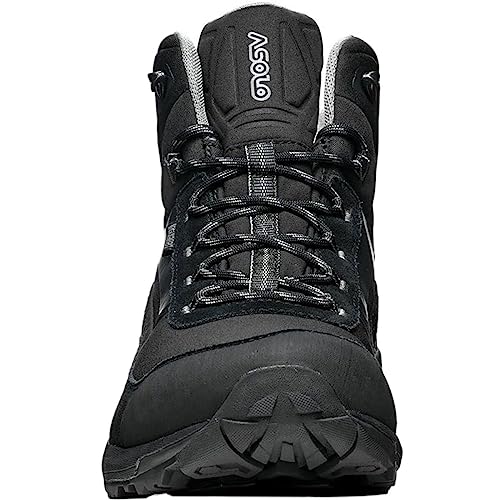 ASOLO Men's Nuuk GV Lightweight Hiking and Urban Walk Snow Shoes (Black/Black, 10.5)