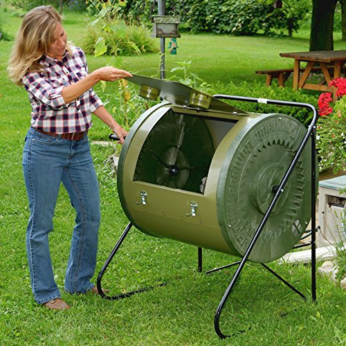 Mantis CT02001 Compact ComposTumbler, 88 Gallons, Red
