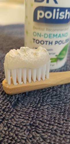 Essential Oxygen BR On-Demand Tooth Polish, Peppermint, White,2 Ounce (Pack of 2)