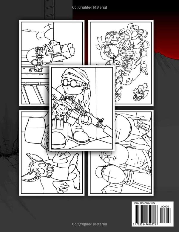 Madnẹss Combạt Coloring Book: Premium Illustration Pages to Color with One Sided Coloring Pages about Characters and Iconic Scenes for Kids & Adults