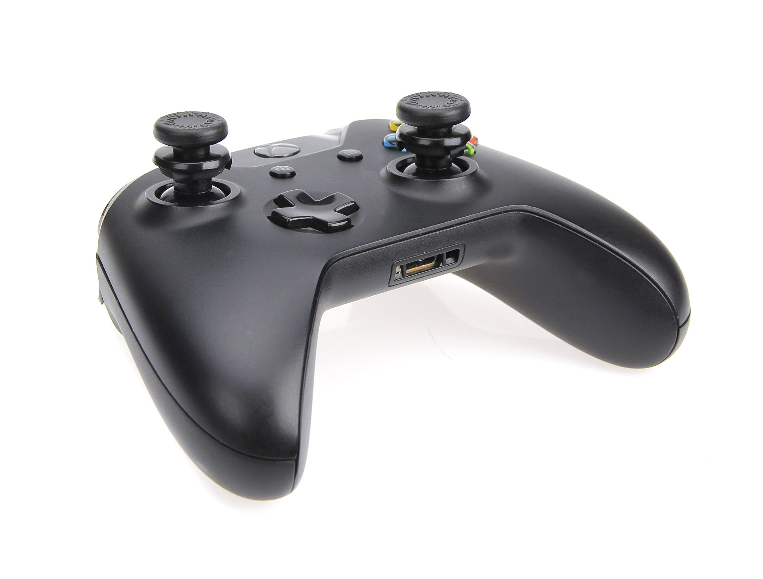 Amazon Basics Xbox One Controller Thumb Grips - Pack of 2, Black