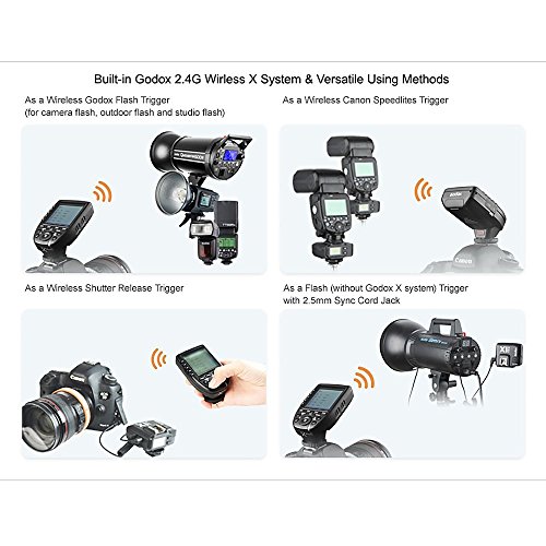 Godox Xpro-F for Fuji Fujifilm TTL Wireless Flash Trigger, 1/8000s HSS, TTL-Convert-Manual Function, Large Screen, 5 Dedicated Group Buttons, 11 Customizable Functions with Cleaning Kit