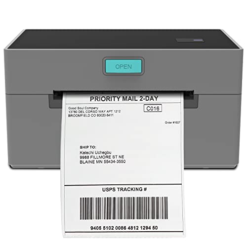 Forc Thermal Label Printer for Shipping Packages, Shipping Label Printer for Small Business, 4x6 Thermal Printer for Shipping Labels from Shipstation, Ebay, UPS, Amazon
