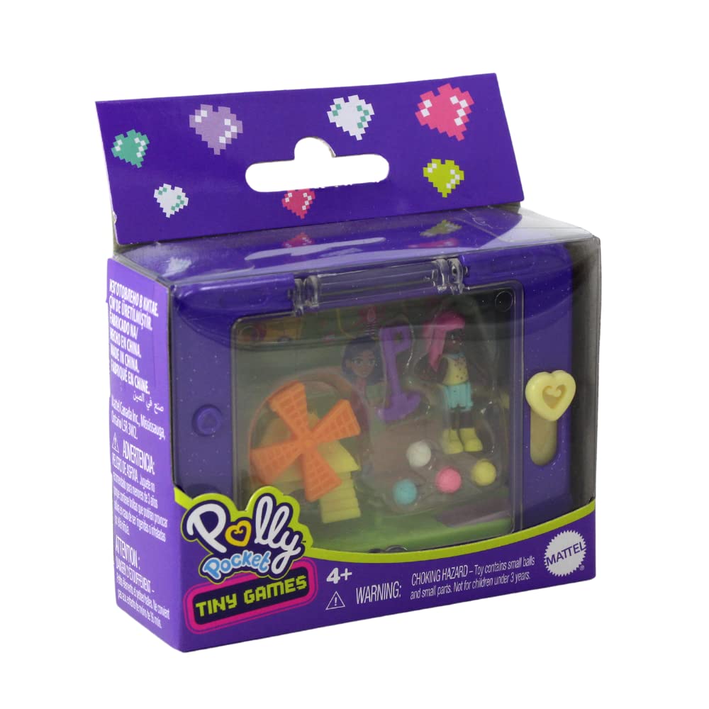 Polly Pocket Tiny Games Series 2 Mini Set 3.5"x2.5" Crazy Golf 2020 GWF60