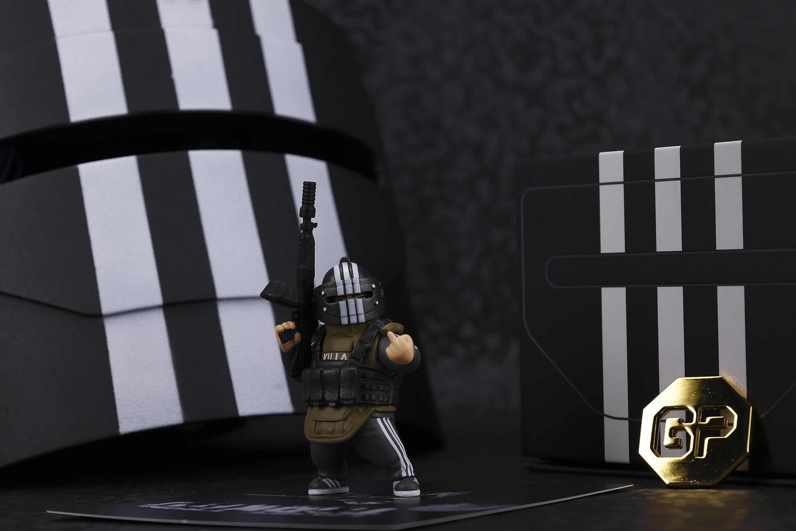 Surrta Little Killa Escape from Tarkov 3D Figure KIBA Owner's Collection(Helmet Not Included)