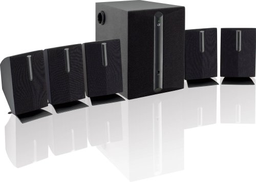 GPX HT050B 5.1 Channel Home Theater Speaker System (Black)