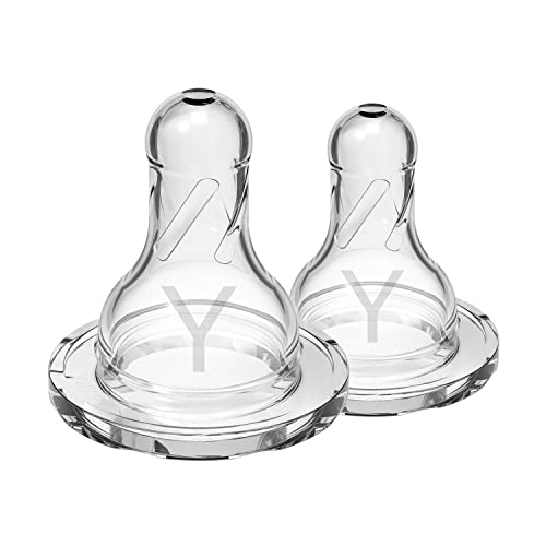 DR BROWN Y Cut Teats 2 Count Wide Neck