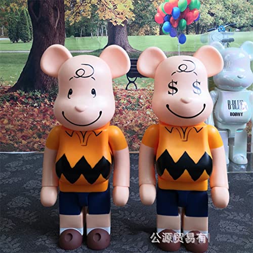 Bearbrick 400%/1000% Violent Bear Building Blocks Bear Peanut Model Figurine Collectible Toy Gift Fashion Ornament Statue B,1000%(70CM)