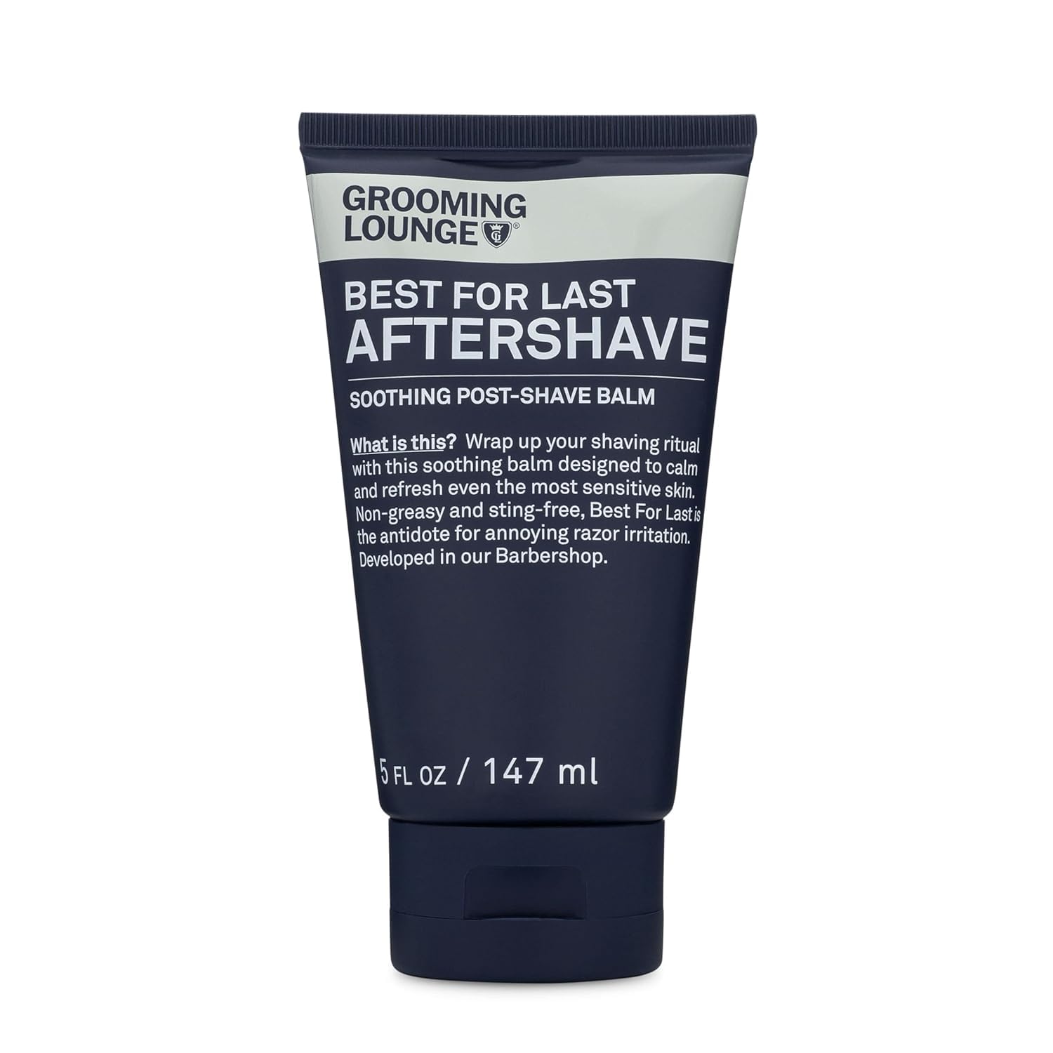 Grooming Lounge Beard Destroyer Shave Cream for Men - Bump, Irritation & Razor Burn Free Shaving Cream Sensitive Skin, Men Beard Care - Soft, Smooth, Easy Glide Low Shaving Foam Lather Formula - 5 Oz